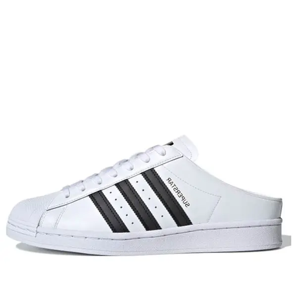 Adidas Superstar Slip-on Backless Mule - White/black