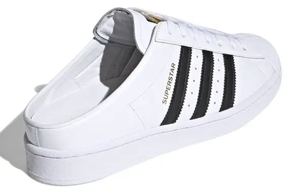 Adidas Superstar Slip-on Backless Mule - White/black