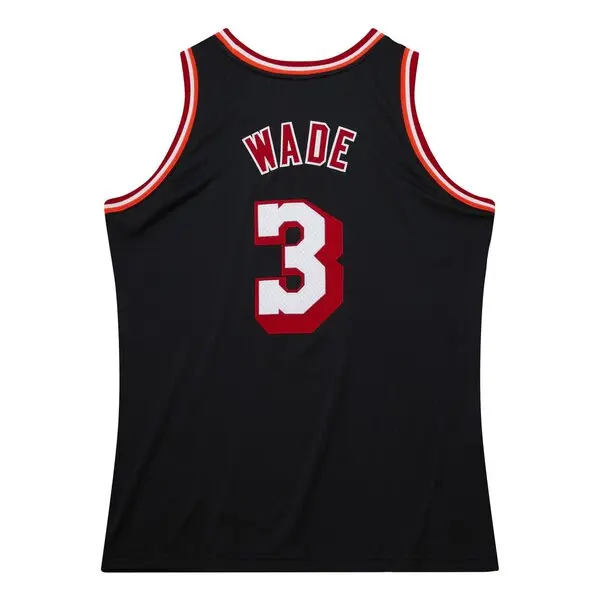 Mitchell & Ness X Miami Heat Dwyane Wade 2013-14 Hardwood Classics Jersey