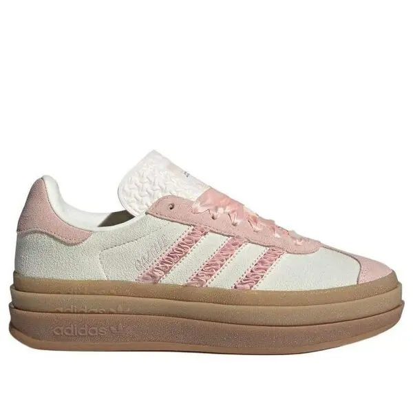 Adidas Gazelle Bold Ruffle Sneakers - Sandy Pink