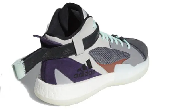 Adidas High Top Sneakers - Black/silver