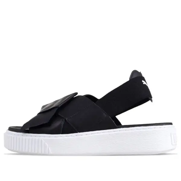 PUMA Platform Sandals - Black