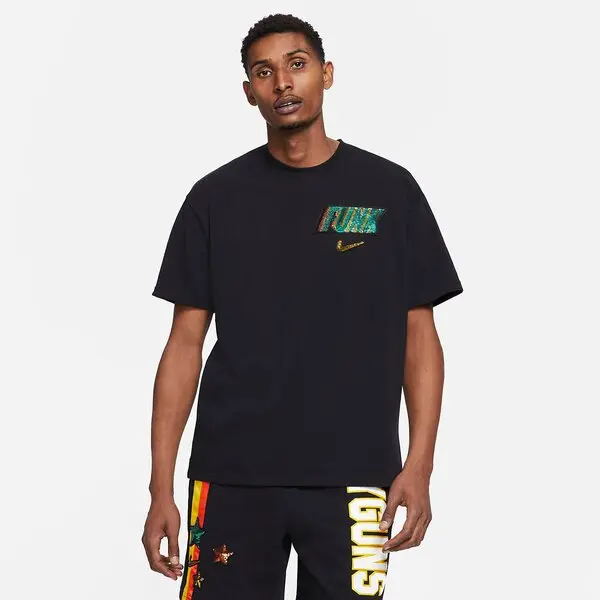 Nike Rayguns 90 Short Sleeve T-shirt Asia Sizing - Black