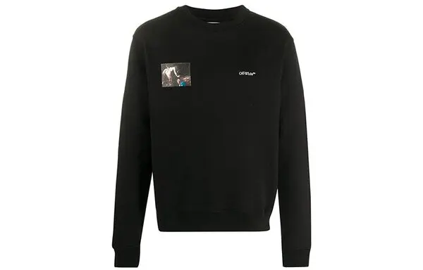 Off-White Fw20 Caravaggio Angel Printed Sweatshirt