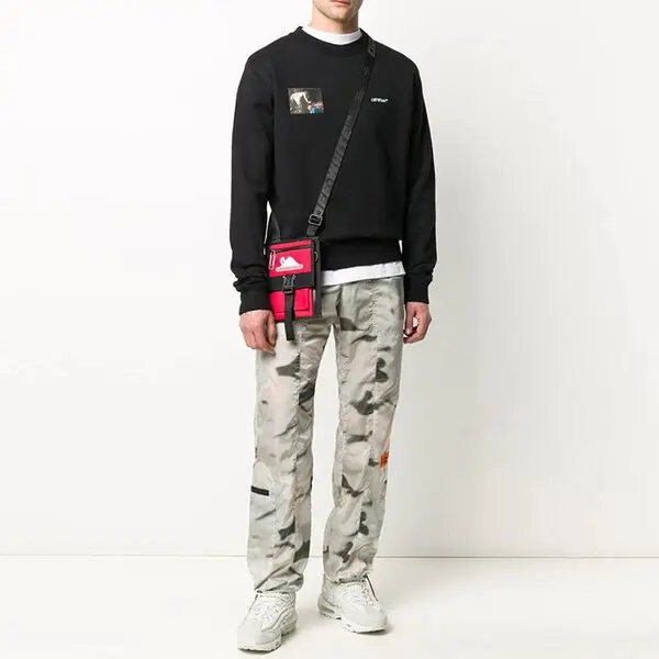 Off-White Fw20 Caravaggio Angel Printed Sweatshirt