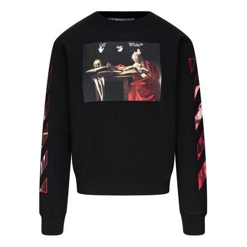 Off-White Caravaggio Slim Crewneck - Black