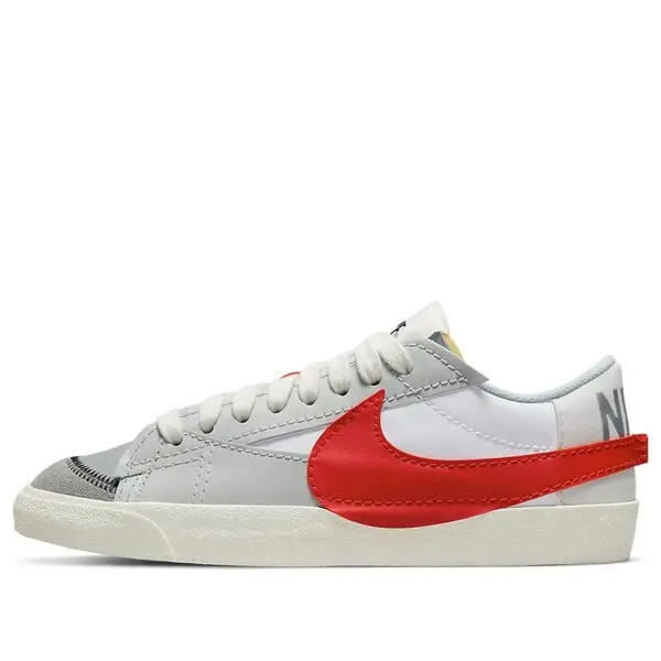 Nike Blazer Low '77 Jumbo Sneakers - White/red/gray