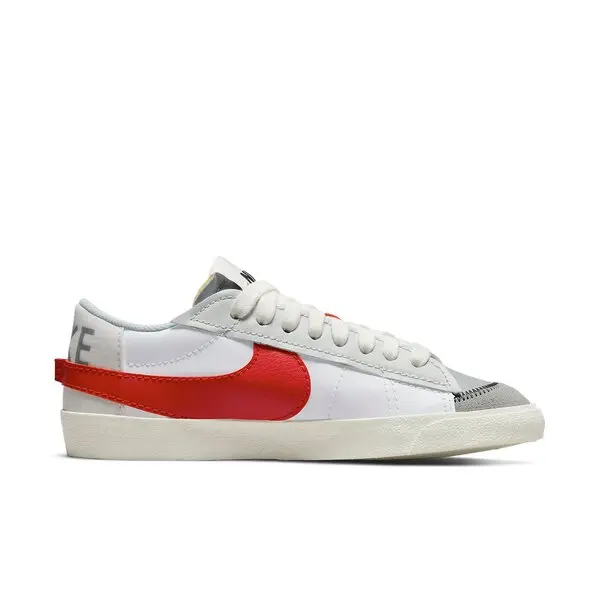 Nike Blazer Low '77 Jumbo Sneakers - White/red/gray