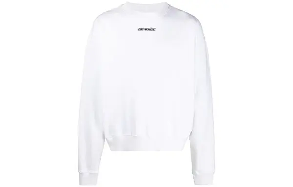 Off-White Fw20 Marker Arrows Loose Sweater - White