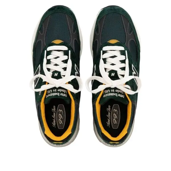 NEW BALANCE X Aimé Leon Dore Miusa 993 Sneakers - Pine Grove