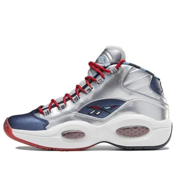 REEBOK Question Mid "cross Over - Silver