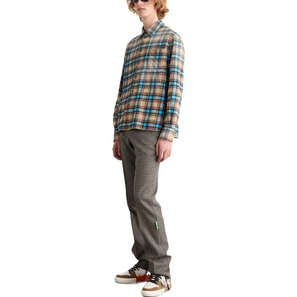 Off-White Fw22 Logo Checked Shirt