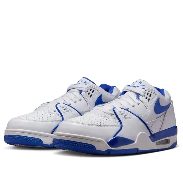 Nike Flight 89 Low Athletic Sneakers - White/hyper Royal/summit White
