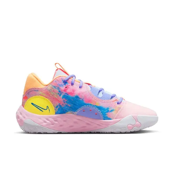 Nike Pg "painted Swoosh" Sneakers - Pink/blue