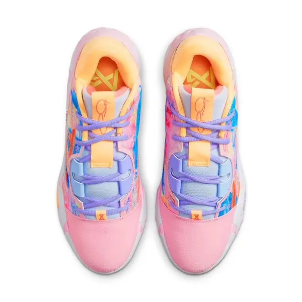 Nike Pg "painted Swoosh" Sneakers - Pink/blue