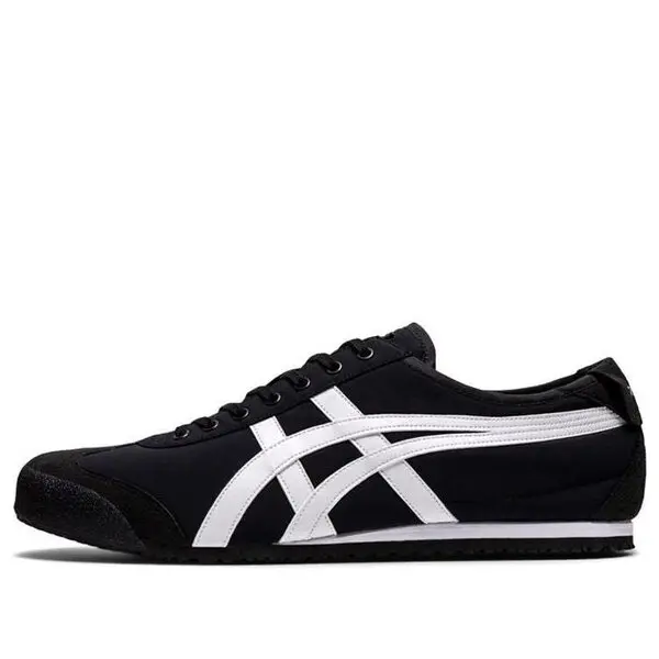 Onitsuka Tiger Mexico 66 "black White" Lace-up Sneakers - Black/white