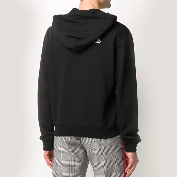 Off-White Logo Print Drawstring Hoodie