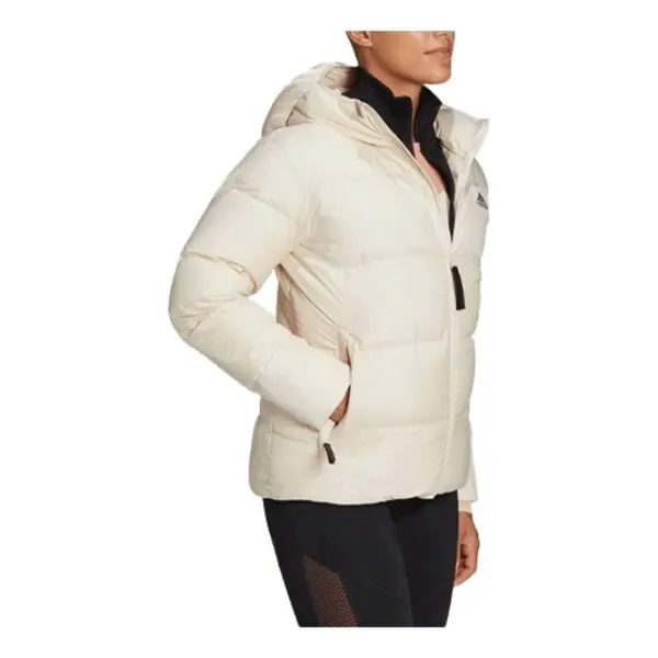 Adidas Puffer Jacket With Hood