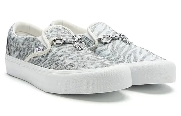 VANS Needles X Vault Classic Slip-on V 'animal Print' Sneakers