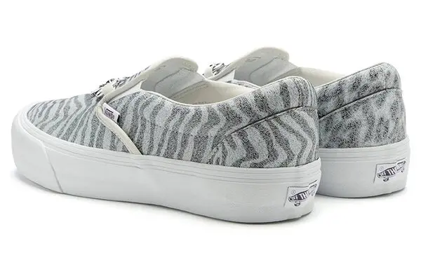 VANS Needles X Vault Classic Slip-on V 'animal Print' Sneakers