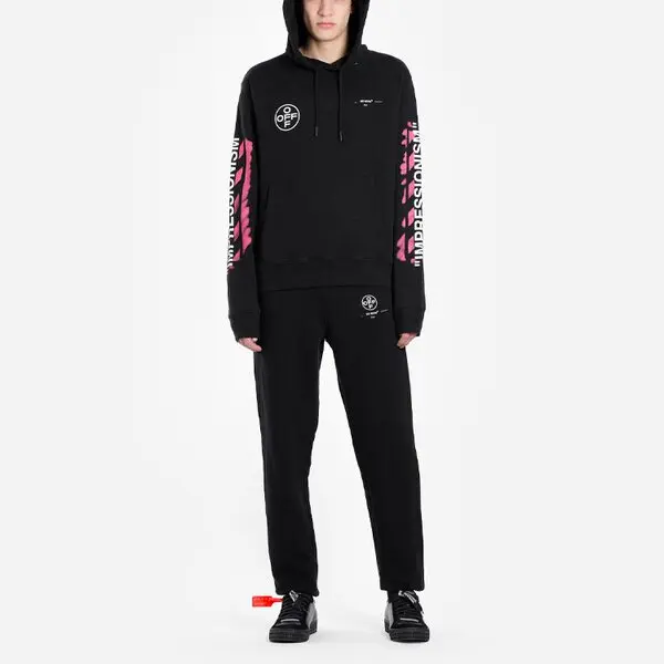 Off-White Stencil Arrow Hooded Sweatshirt