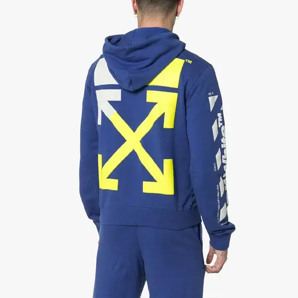 Off-White Spilt Logo Slim Hoody