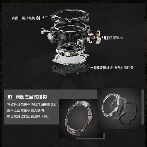 Casio G-shock Mudmaster Watch - Black/green