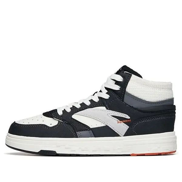 ANTA Streetball Mid Sneakers - Black/grey/white