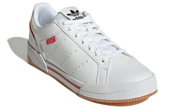Adidas Court Tourino Sneakers - White/red
