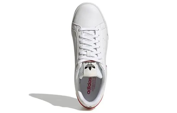 Adidas Court Tourino Sneakers - White/red