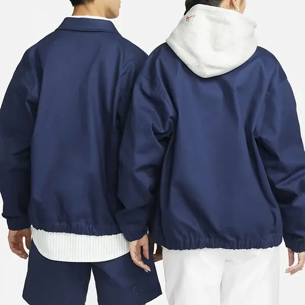 Nike Logo Casual Lapel Jacket - Default Color