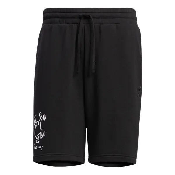 Adidas Neo X. Crossover Cartoon Stripe Athleisure Shorts - Multi-color