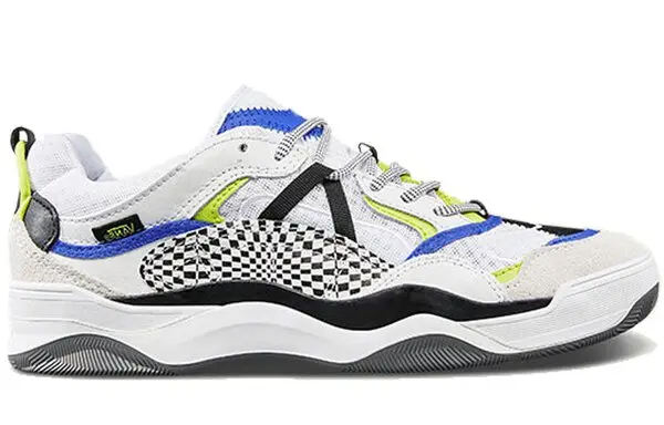 VANS Varix Wc "distort Check" Sneakers - Black/white/blue