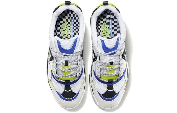 VANS Varix Wc "distort Check" Sneakers - Black/white/blue