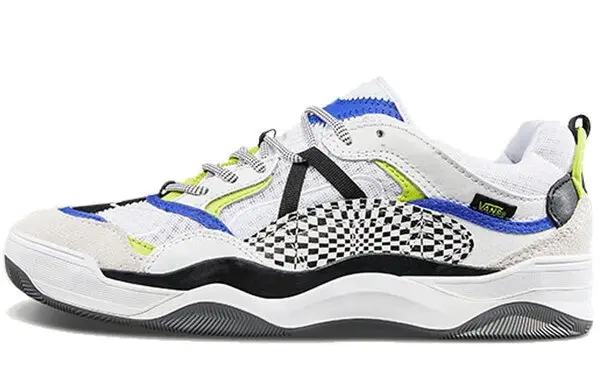 VANS Varix Wc "distort Check" Sneakers - Black/white/blue