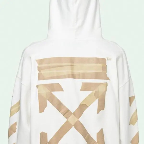 Off-White Arrows Sketch Logo Loose Fit Hoodie
