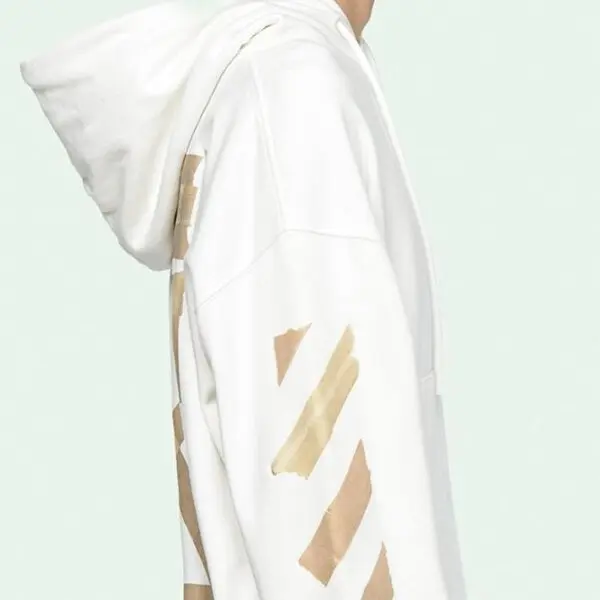 Off-White Arrows Sketch Logo Loose Fit Hoodie