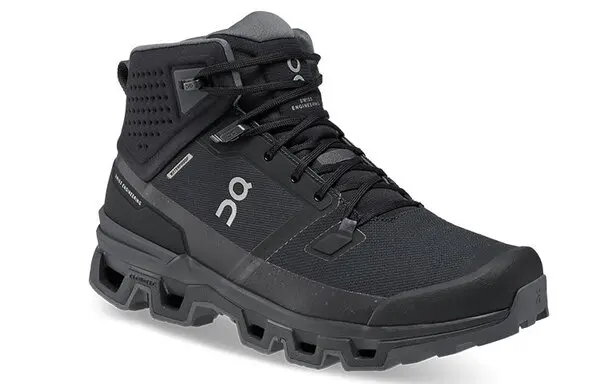 On Cloudrock 2 Waterproof Boots - Black
