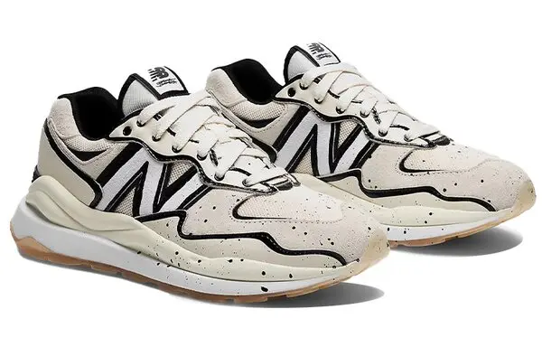 NEW BALANCE Joshua Vides X 57/40 'angora Splatter' Sneakers - /cream