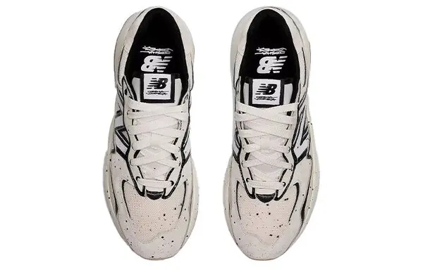 NEW BALANCE Joshua Vides X 57/40 'angora Splatter' Sneakers - /cream