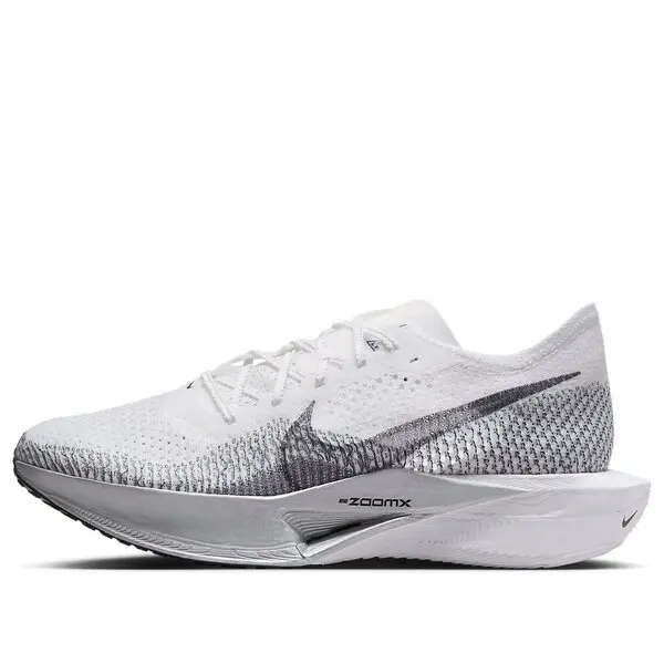 Nike Zoomx Vaporfly Next% 3 Athletic Sneakers - White/particle Grey/metallic Silver