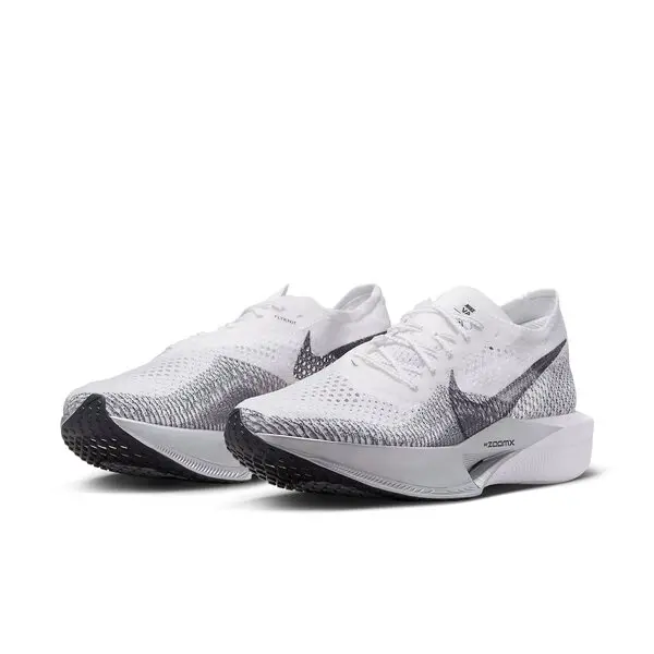 Nike Zoomx Vaporfly Next% 3 Athletic Sneakers - White/particle Grey/metallic Silver
