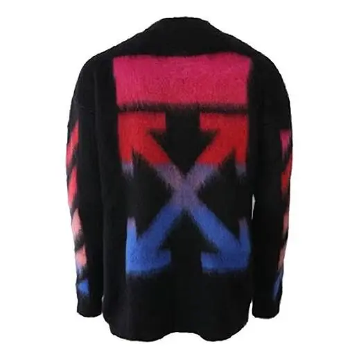 Off-White Back Arrow Loose Fit Sweater - Black