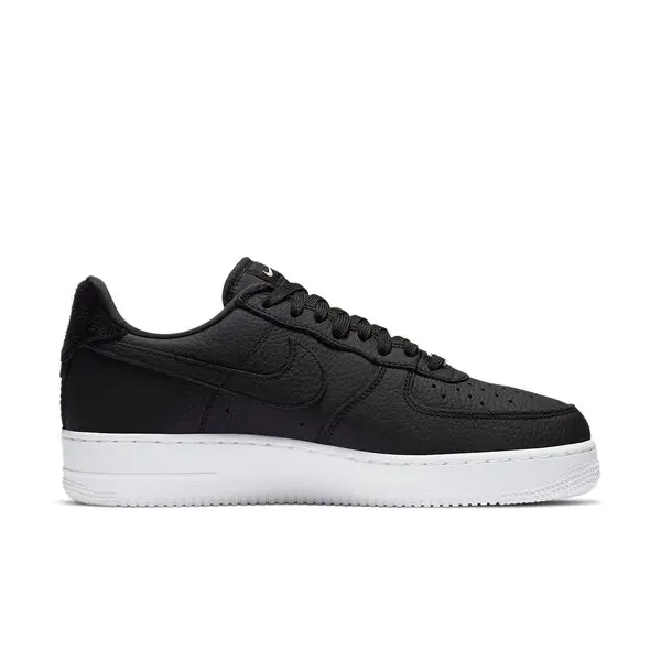 Nike Force 1 '07 Craft Low Top Sneakers - Black