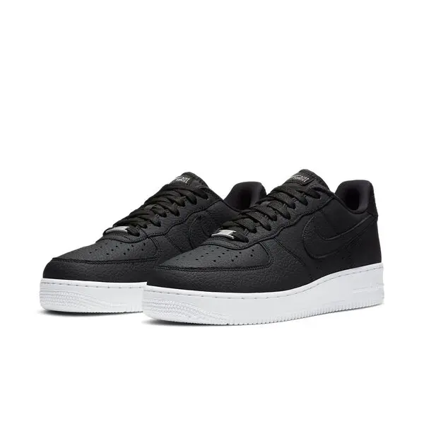 Nike Force 1 '07 Craft Low Top Sneakers - Black