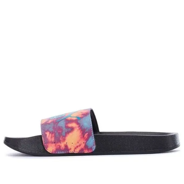 PUMA Leadcat Slide 'tie-dye - Black/red/blue