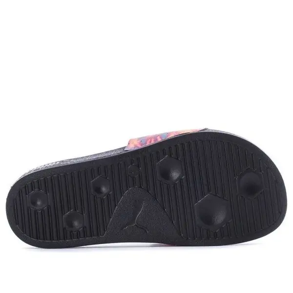PUMA Leadcat Slide 'tie-dye - Black/red/blue