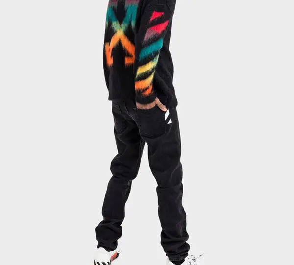 Off-White Classic Arrow Logo Pullover Knit