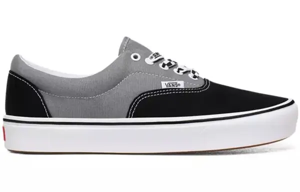 VANS Lace Mix Comfycush Era Low Top Sneakers - Grey/black