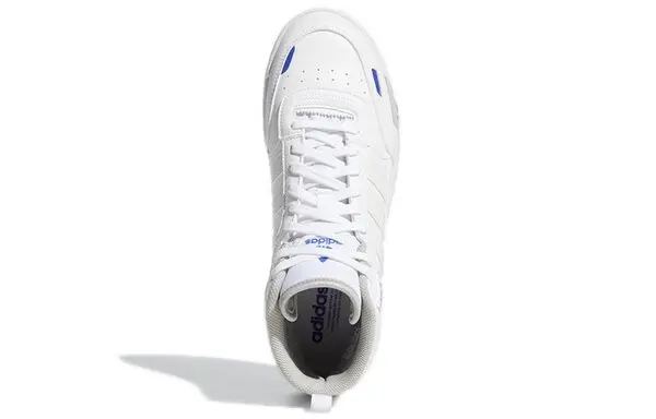 Adidas Originals Mid Top Sneakers - White/blue